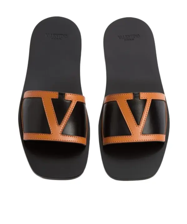Valentino Garavani Square Open Toe Slides