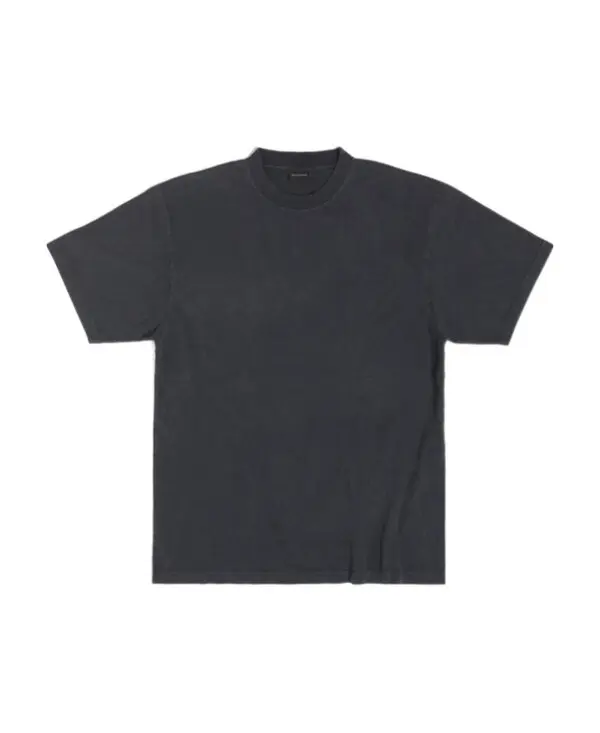 Balenciaga Large Fit T-shirt - Black