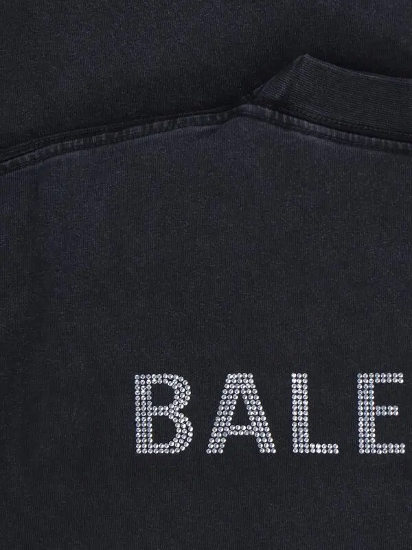 Balenciaga Large Fit T-shirt - Black