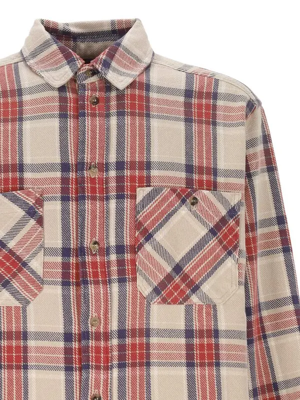 HAIKURE Checked Pocket Shirt
