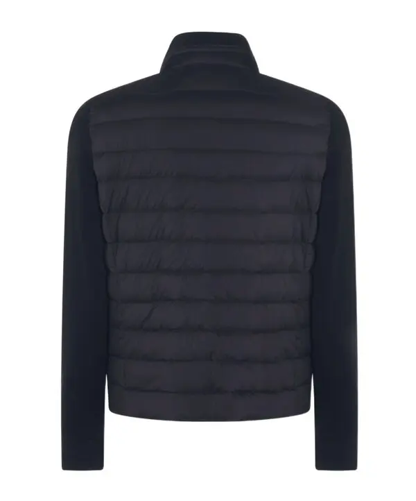 MOORER Quilted Zip-up Coat