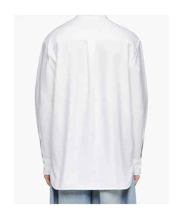 J.W.ANDERSON Jw Anderson Classic-fit Oxford Shirt - White