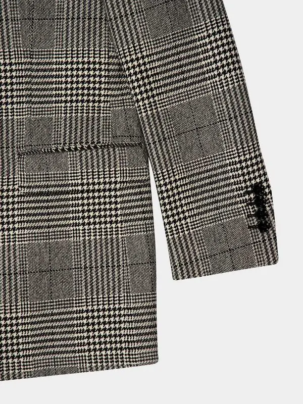 Dolce & Gabbana Single-breasted Glen Plaid Jacket