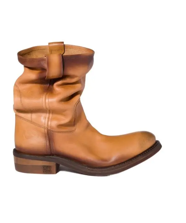 Miu Miu Mid-calf Pull-on Boots
