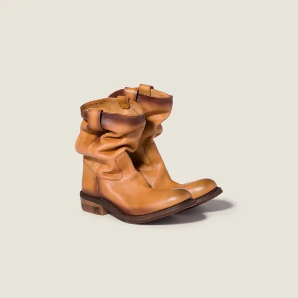 Miu Miu Mid-calf Pull-on Boots