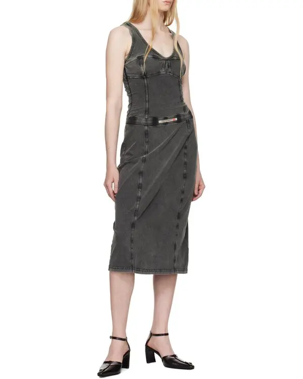 DIESEL® D-inny Sleeveless Midi Dress
