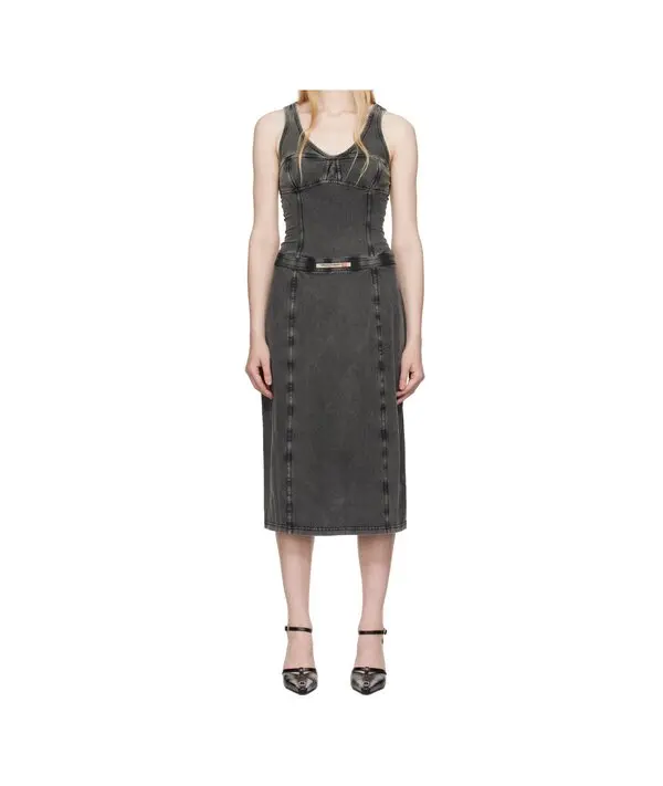 DIESEL® D-inny Sleeveless Midi Dress