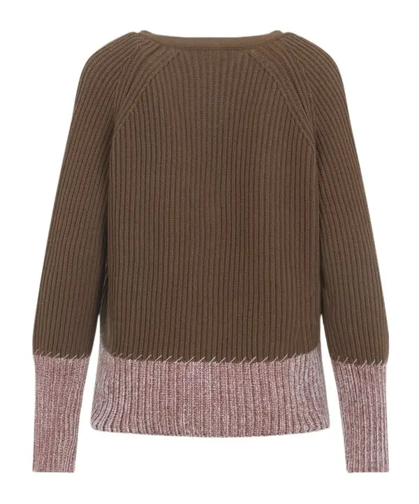 Marni Color-block Knitted Cardigan
