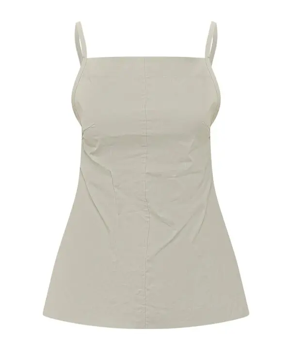 Studio Nicholson Sleeveless Zippered Apron Top