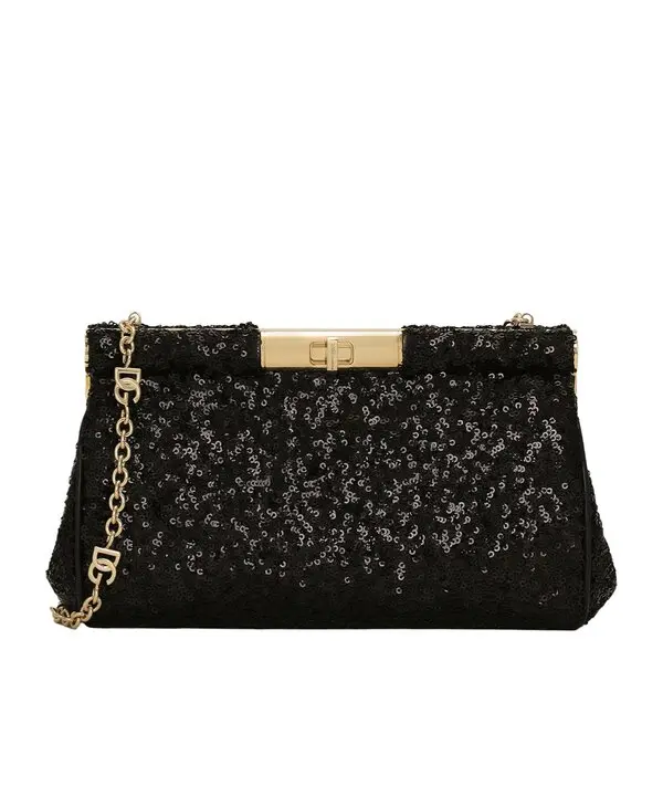 Dolce & Gabbana Sequined Shoulder Bag