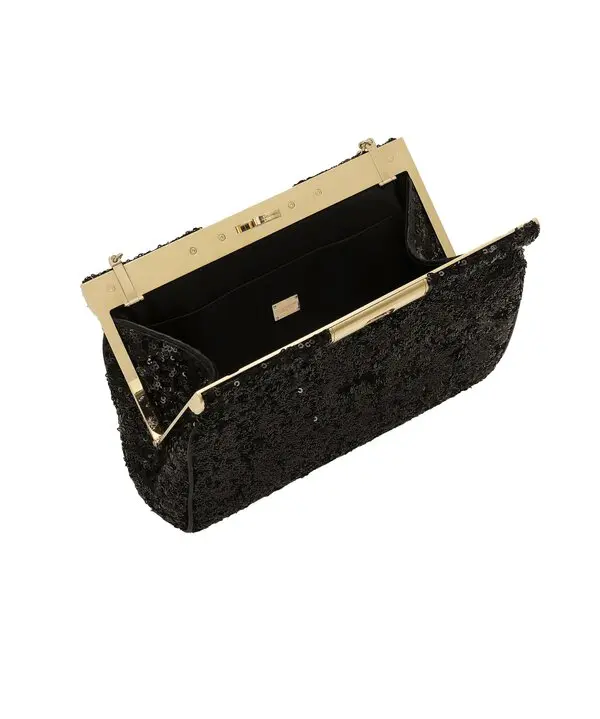 Dolce & Gabbana Sequined Shoulder Bag
