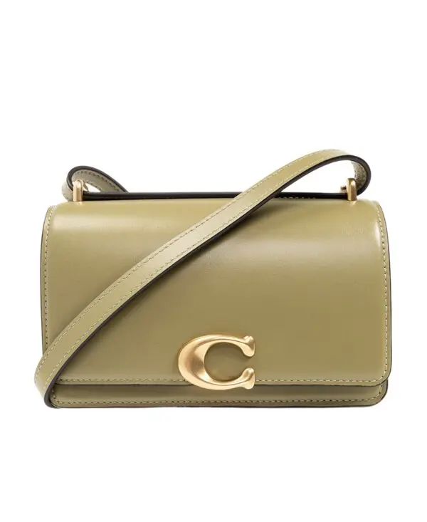 COACH Bandit Logo Plaque Crossbody Bag - Green