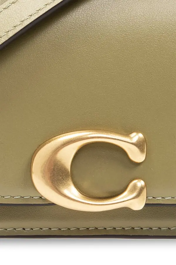 COACH Bandit Logo Plaque Crossbody Bag - Green