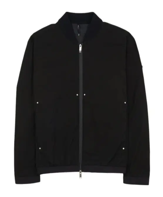 Moncler Long-sleeved Zip-up Bomber Jacket - No