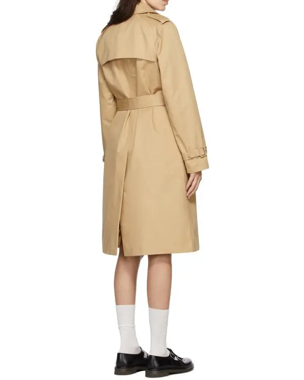 A.p.c. Greta Double-breasted Trench Coat