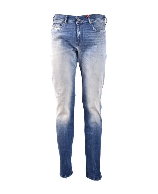 DIESEL® 1979 Sleenker Distressed Skinny Jeans - Blue