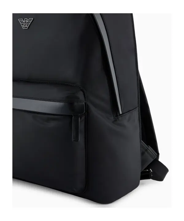 Emporio Armani Logo Plaque Backpack