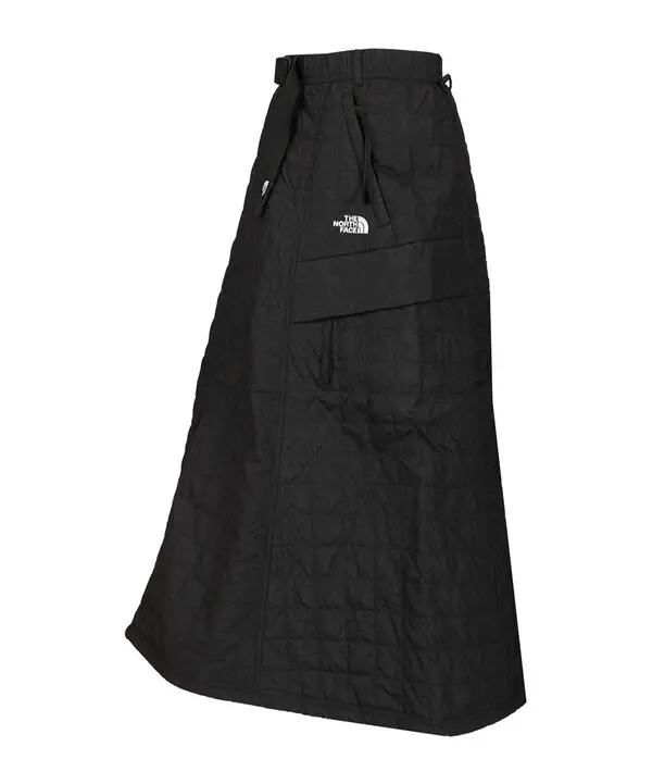 The North Face Quilted Volume Skirt With Integrated Belt And Drawcord Hem