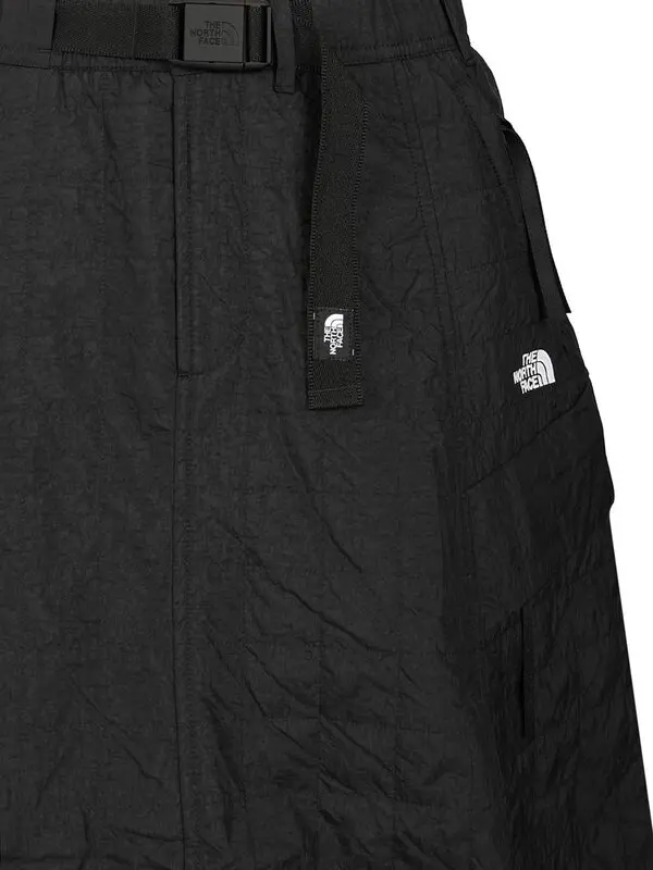 The North Face Quilted Volume Skirt With Integrated Belt And Drawcord Hem