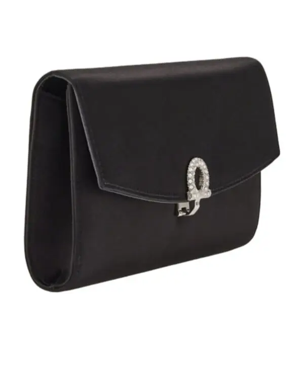 FERRAGAMO Gancini Logo Clutch Bag