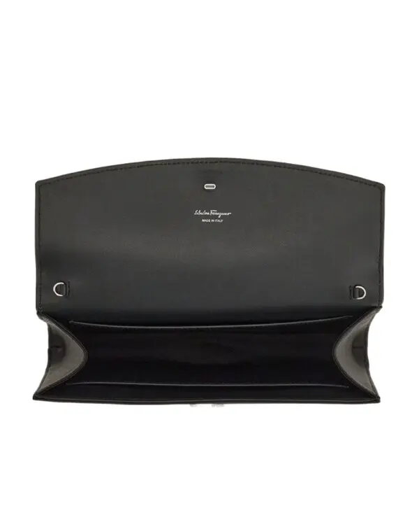 FERRAGAMO Gancini Logo Clutch Bag