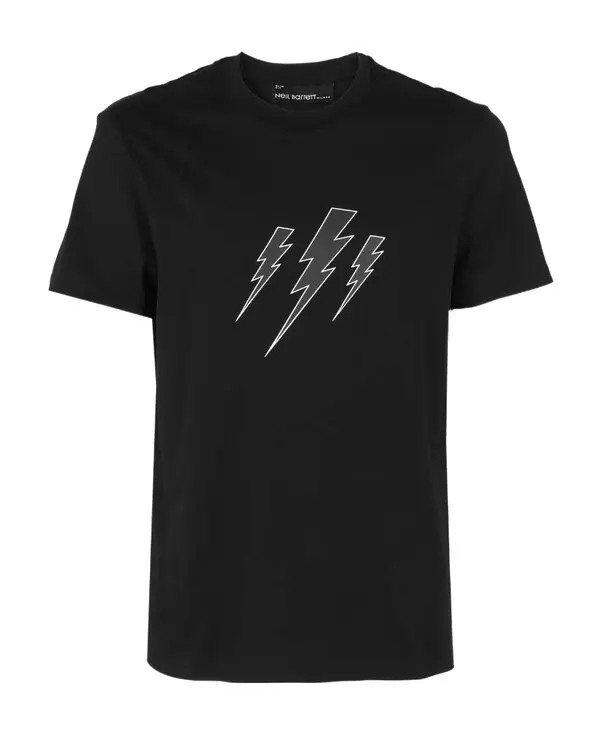 Neil Barrett Short-sleeved T-shirt With Round Neck