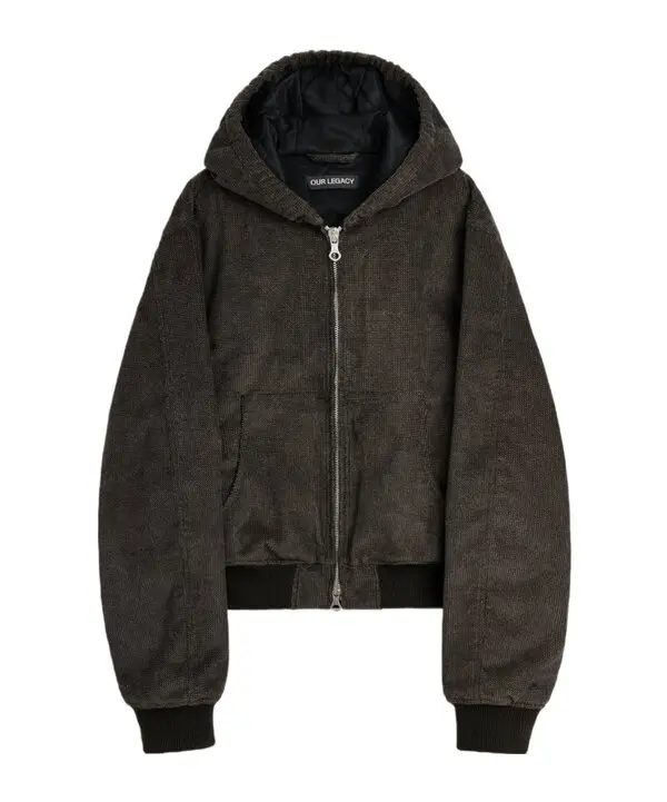 Our Legacy Long-sleeved Zip-up Hoodie