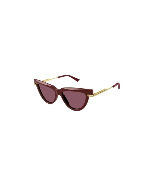 Bottega Veneta Cat Eye Frame Sunglasses - Brown