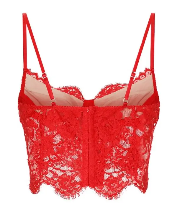 Dolce & Gabbana Dolce Gabbana Lace Lingerie Corset Top