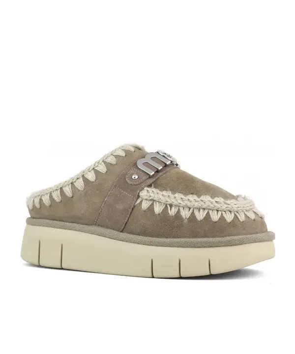 Mou Sheepskin Clog Sandals