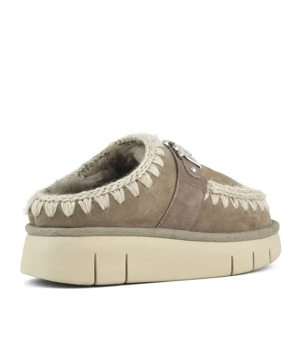 Mou Sheepskin Clog Sandals