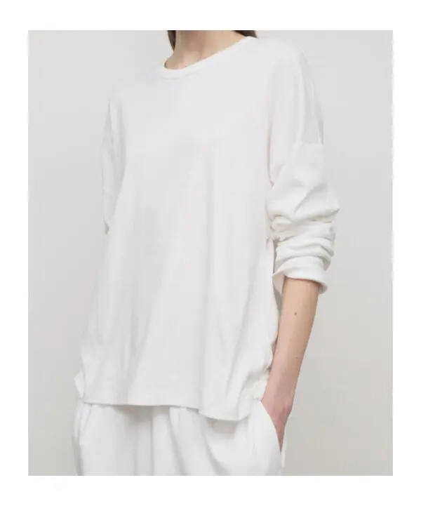 THE ROW Long Sleeve Crewneck T-shirt
