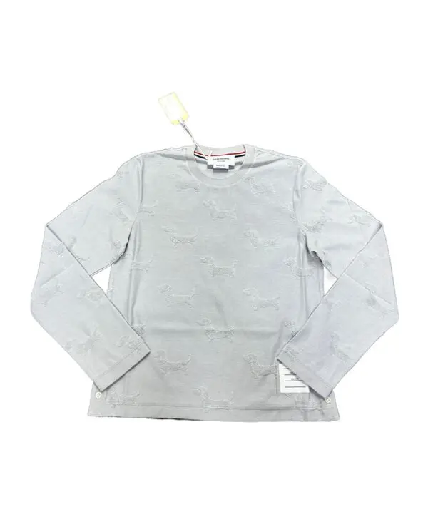 Thom Browne Long-sleeve T-shirt With Dachshund Print