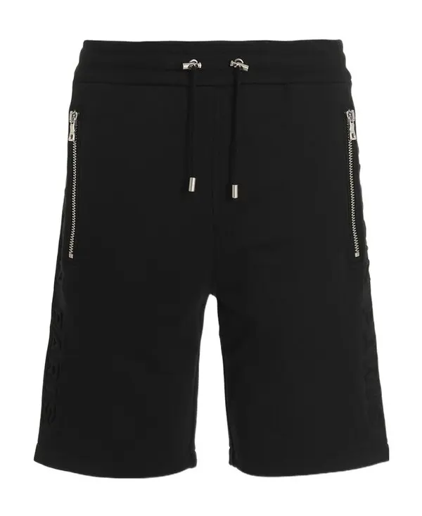 Balmain Embossed Logo Bermuda Shorts