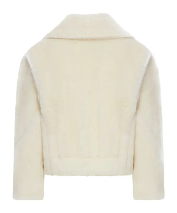 Max Mara Oggeri Long-sleeved Coat - White