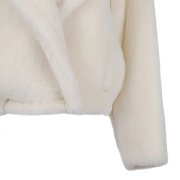 Max Mara Oggeri Long-sleeved Coat - White
