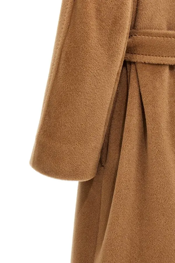 Max Mara Belted Long-sleeved Coat