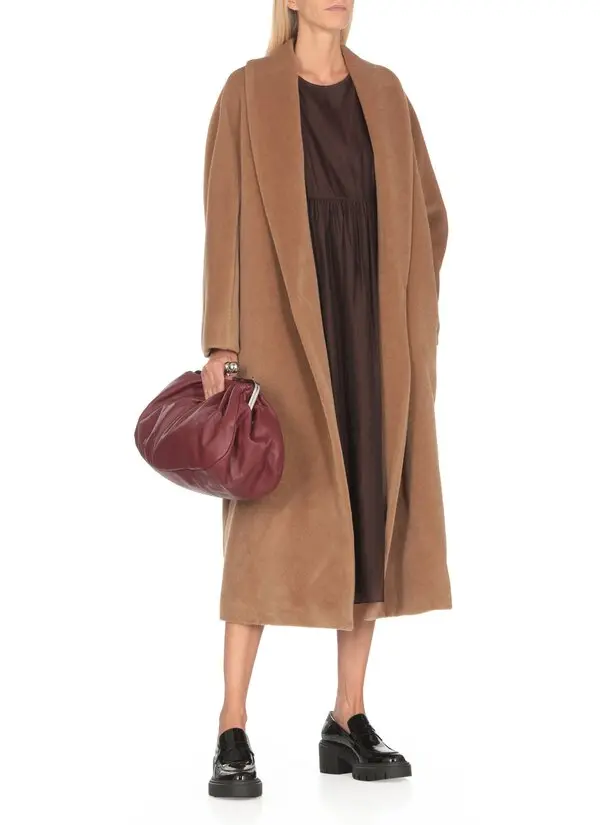 Max Mara Belted Long-sleeved Coat