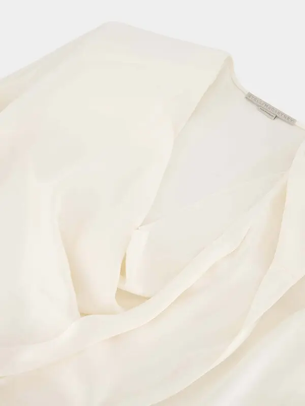 Stella McCartney Long-sleeved Tassel Draped Top