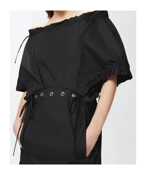 Pinko Drawstring Detail Mini Dress