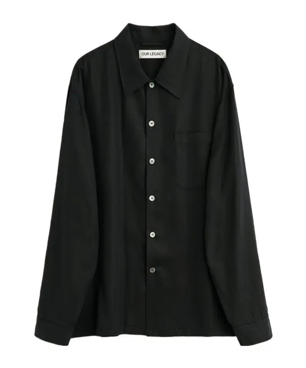 Our Legacy Every Relaxed Shirt - Black