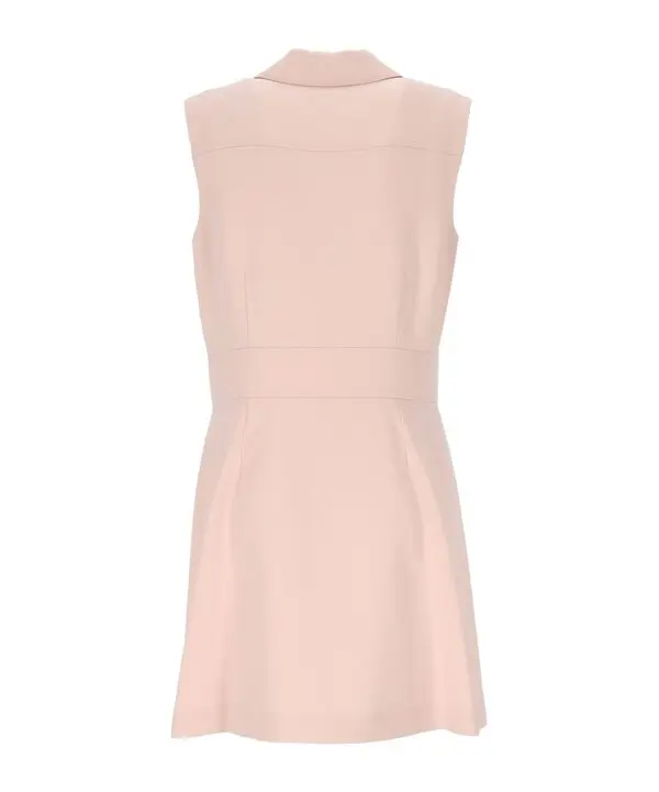 Theory Sleeveless V-neck Dress - No