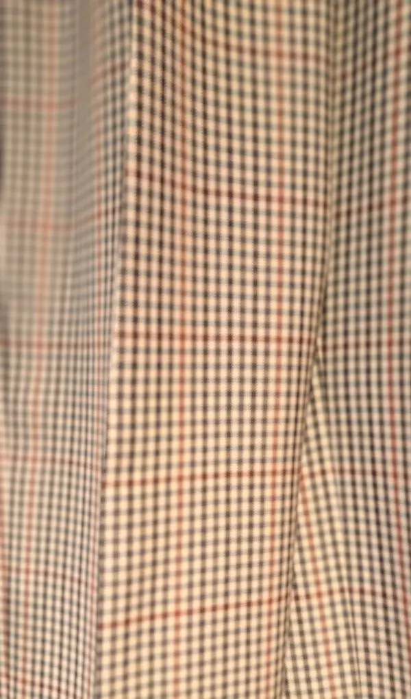 Dries Van Noten Plaid Pleated Trousers