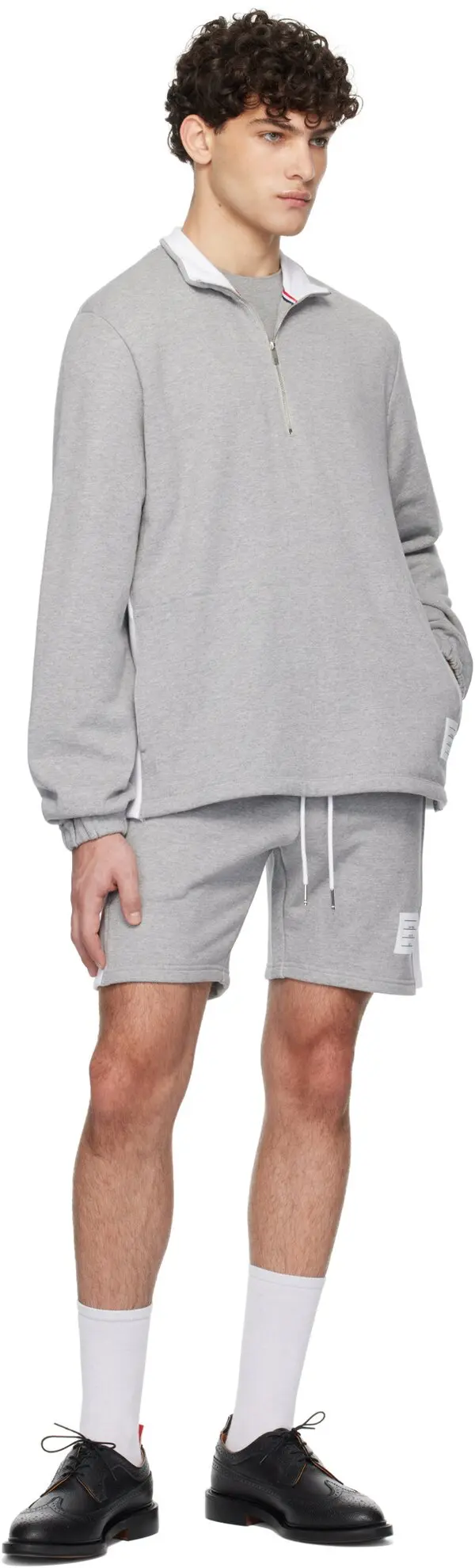 Thom Browne Neckline Zipper Hoodie