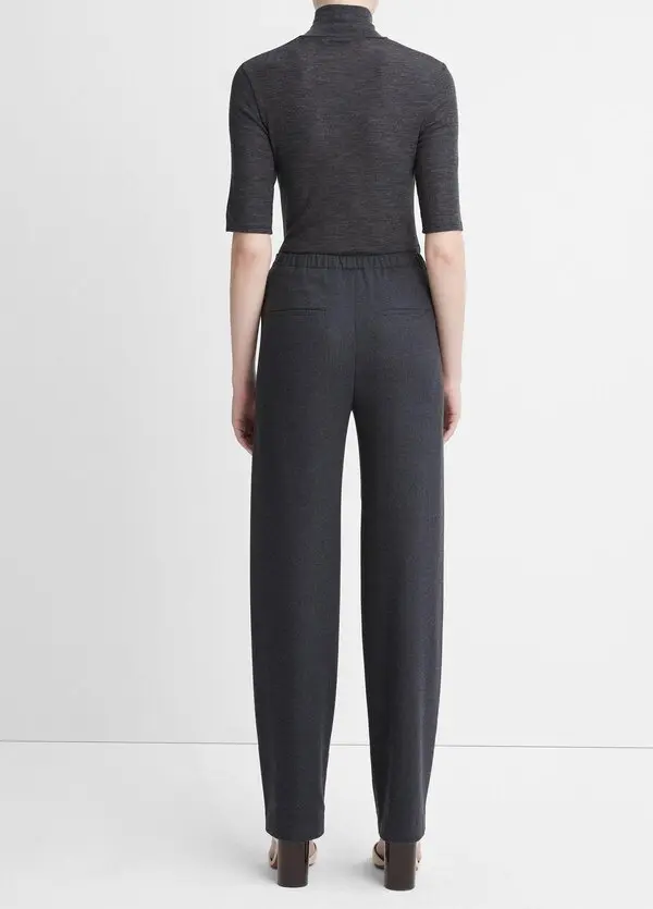 Vince High-waist Tailored Tapered Trousers