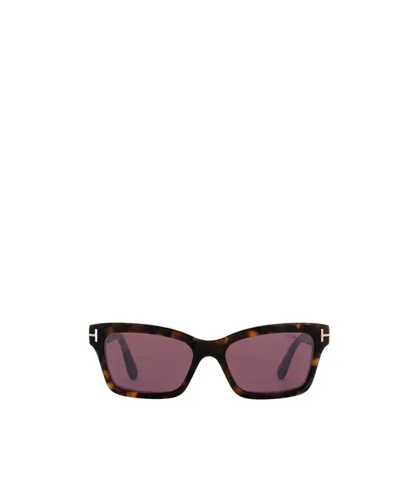 TOM FORD Square Frame Sunglasses - Brown