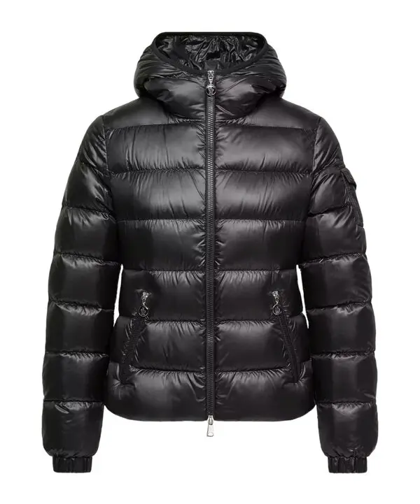 Moncler Glesse Zip-up Short Padded Jacket - Black