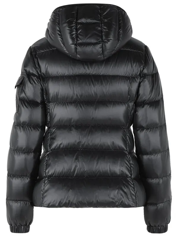 Moncler Glesse Zip-up Short Padded Jacket - Black