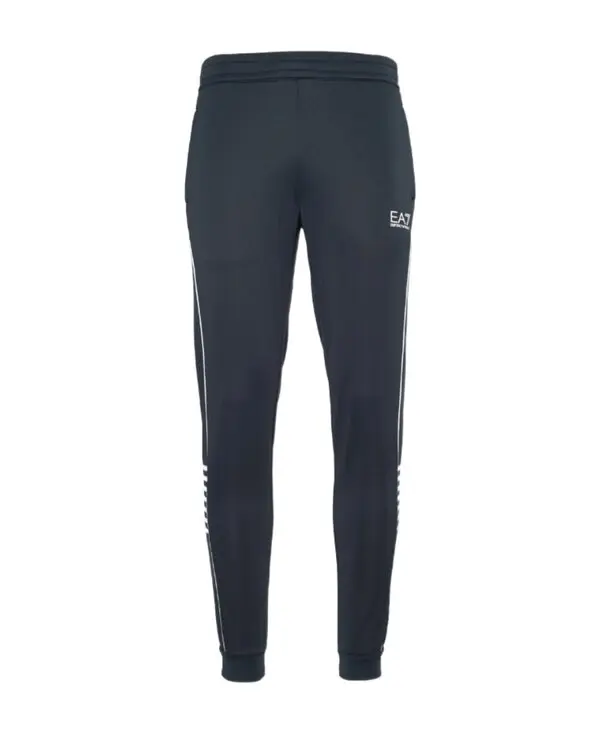 EA7 Logo Striped Sweatpants