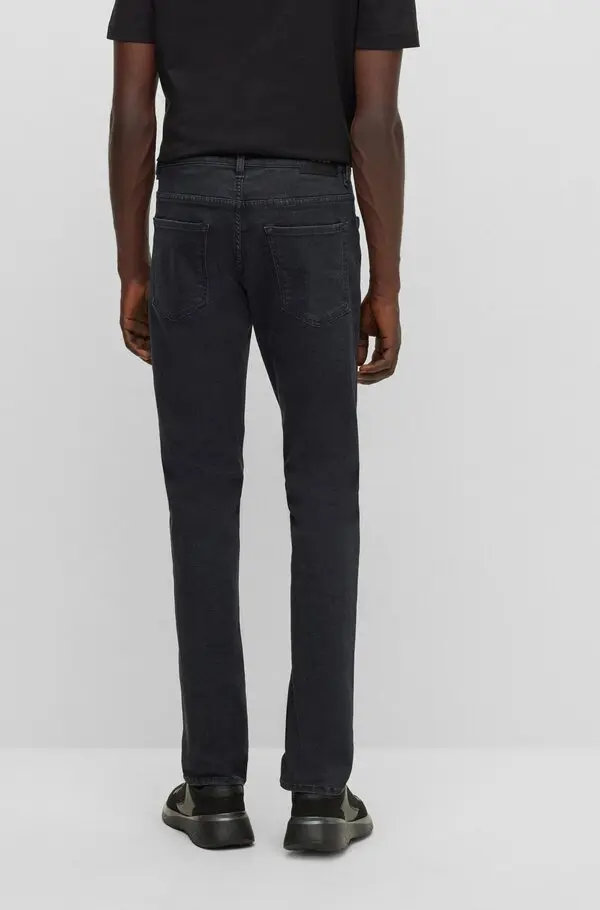 Hugo Boss Logo Jeans - Black
